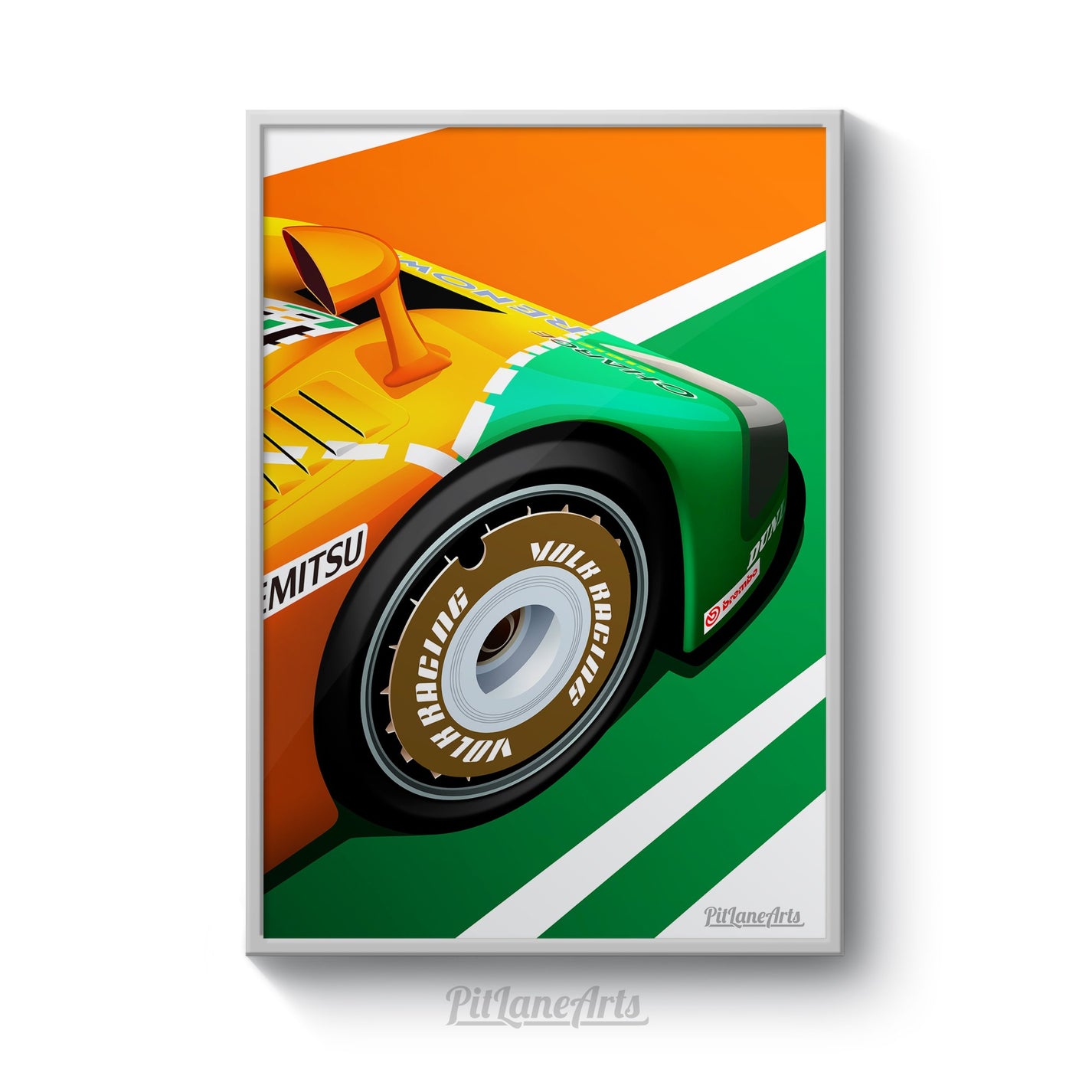 Mazda 787B Front Wheel Detail – PitLaneArts