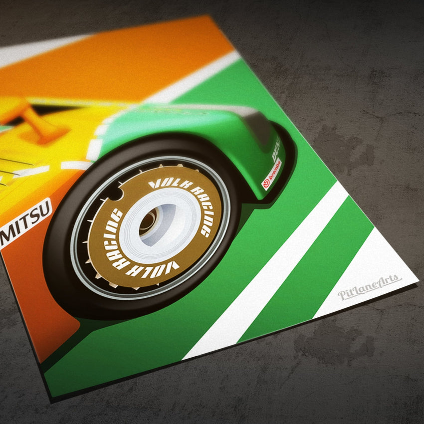 Mazda 787B Front Wheel Detail – PitLaneArts